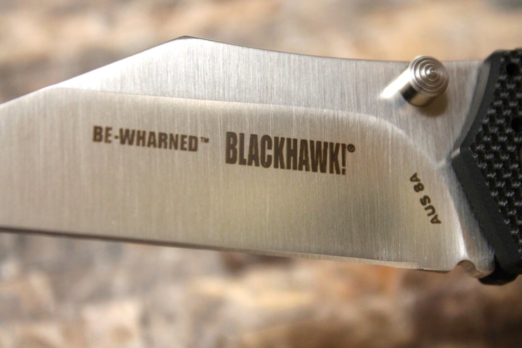 BLACKHAWK! Be-Wharned Folding Knife Review | BladeBarrelBezel.com
