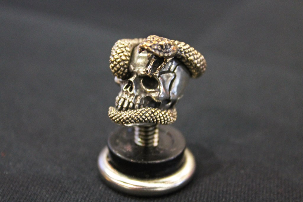 GD Skulls Dress Up Your Knife | BladeBarrelBezel.com