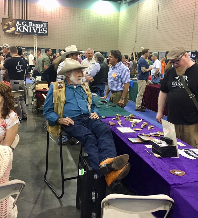 Ed Fowler Kicks Back at BLADE Show | BladeBarrelBezel.com